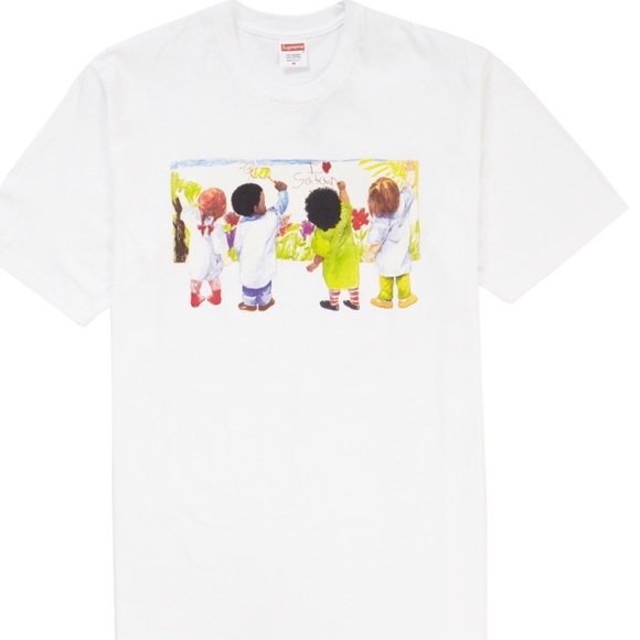 Supreme | Shirts | Supreme Kids Tshirt In A Mens Large | Poshmark